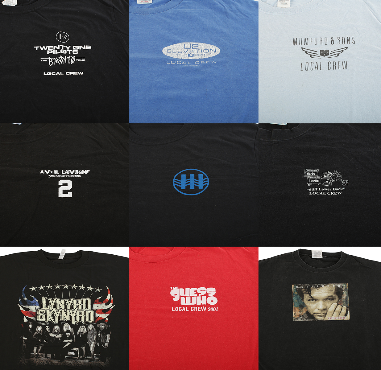Lot Detail - Rock / Alternative 2000 – 2022 Lot of 18 Local Crew ...